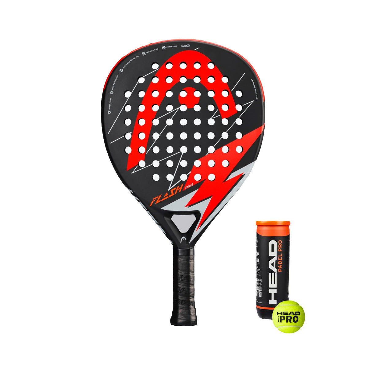 Head Flash Pro + Padel Pro 3B – Ongoal