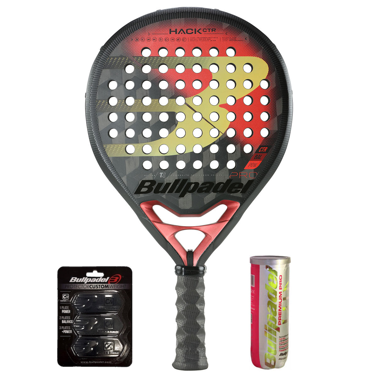 Bullpadel Hack Control 2021 + Custom Weight + Premium Pro – Ongoal