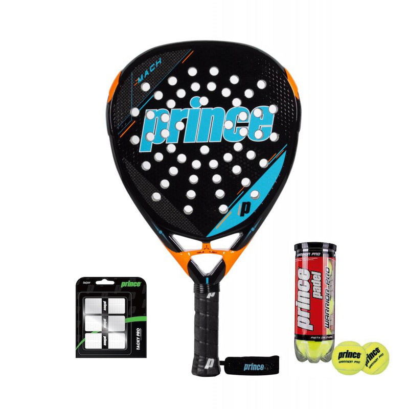 Prince Mach TT 2021 + Overgrip + Warrior Pro - Ongoal