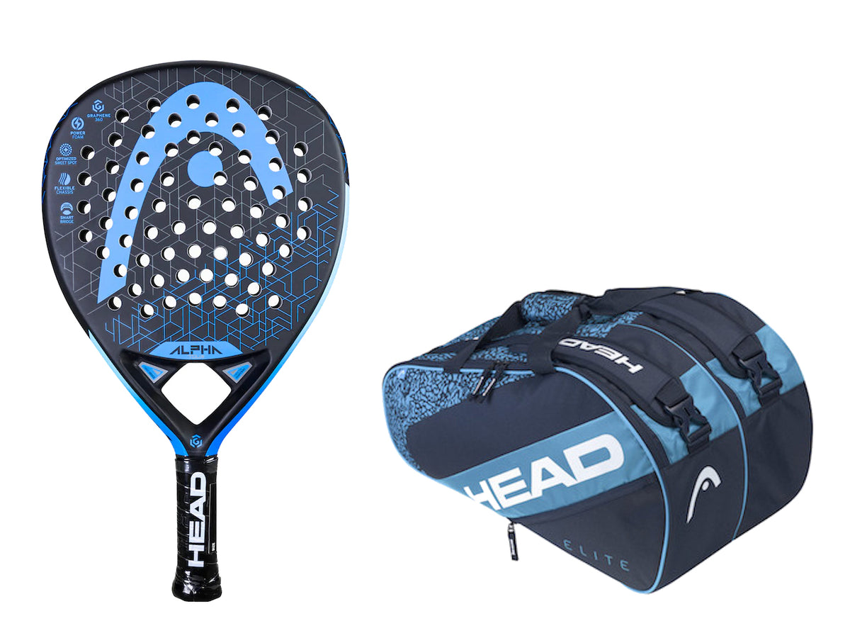 Head Alpha Tour Special Edition + Elite Padel Supercombi – Ongoal